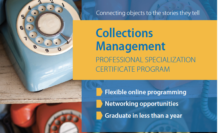 Collections Management PSC | Continuing Studies at UVic